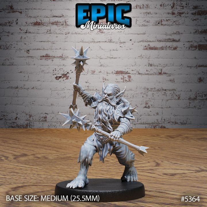 3D Printable Dwarf Vampire Set / Undead Dwarfen Warrior / Blood Drinker ...