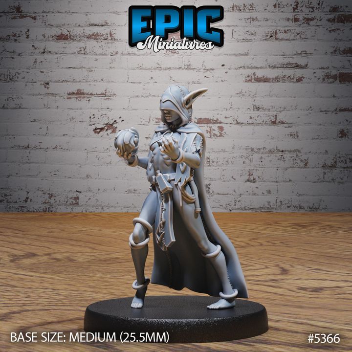 3D Printable Elf Vampire Lady / Undead Elvish Warrior / Forest Blood ...