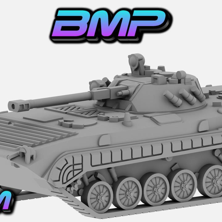 3D Printable BMP Infantry Fighting Vehicle by WarDaddy Studios