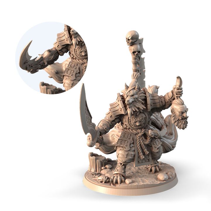 3D Printable Motzumi, Hatamoto Nogitsune by Signum Workshop
