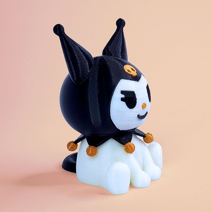 3D Printable Kuromi By Colors by Aslan