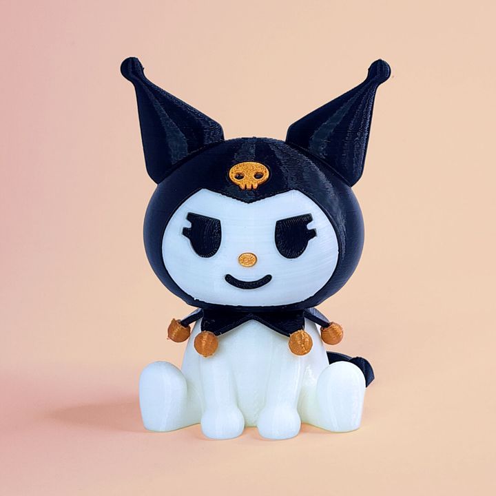 3D Printable Kuromi By Colors by Aslan
