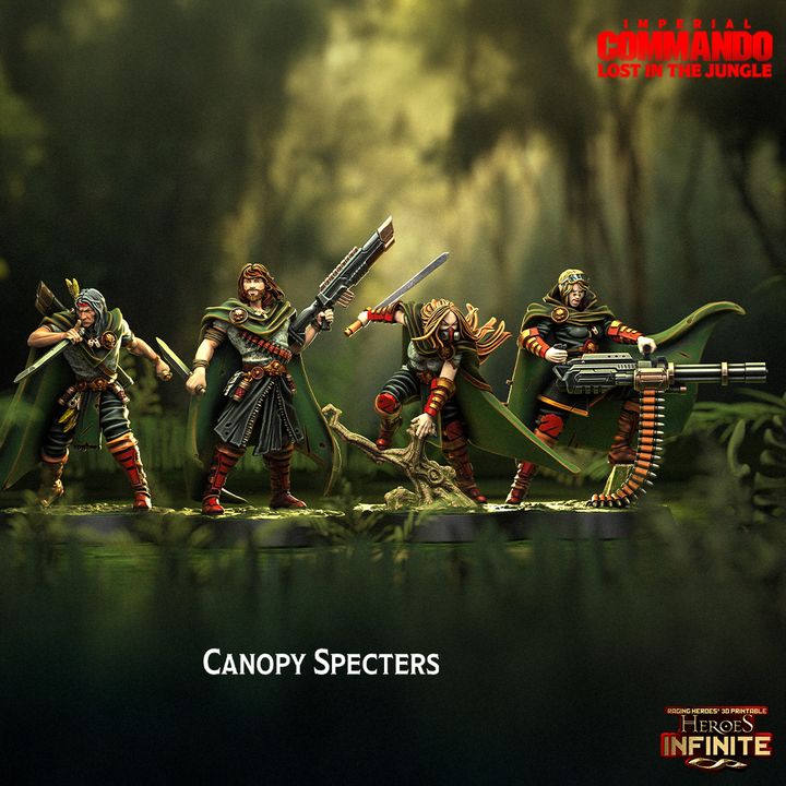3D Printable Canopy Specters by Heroes Infinite