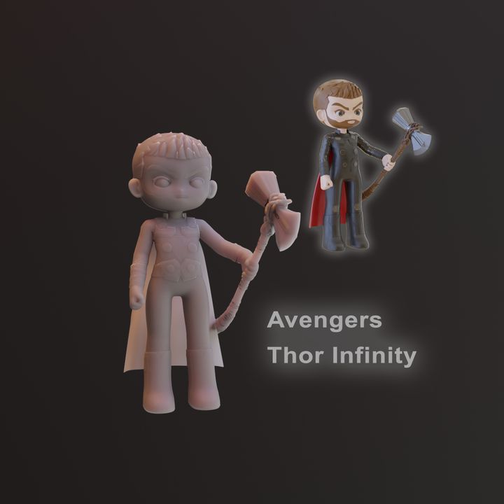 3D Printable Thor by Studio Tridimen