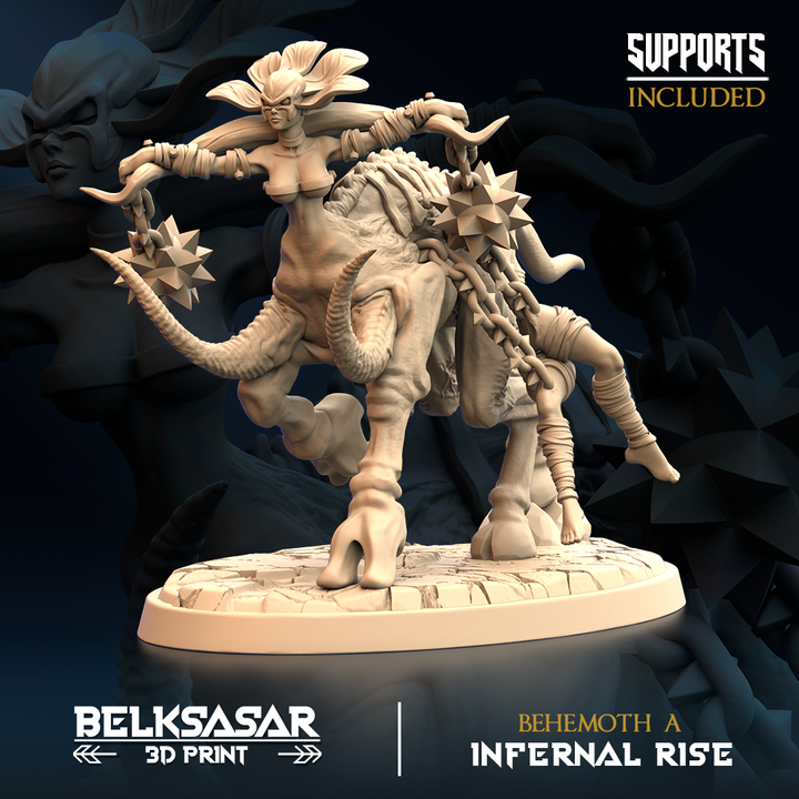 3D Printable Behemoth Set x3 by Belksasar
