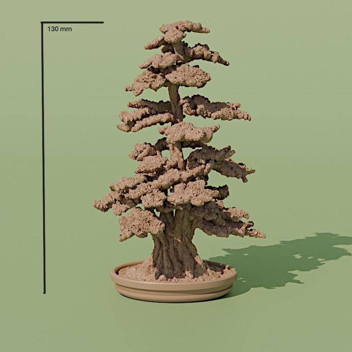 3D Printable bonsai 7 by Figures3d