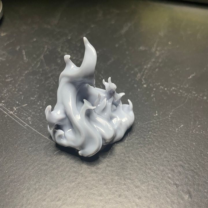 3D Printable Fire effect/spell by Terrainiacs