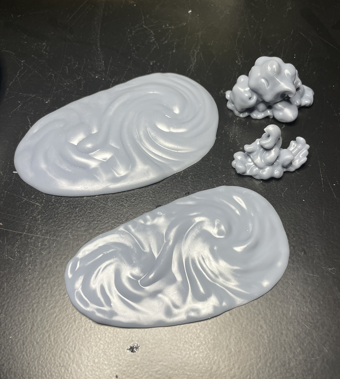 3D Printable Fog templates and toppers by Terrainiacs