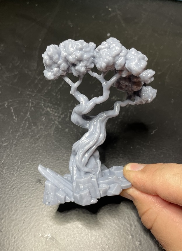 3D Printable Forest templates and tree toppers by Terrainiacs