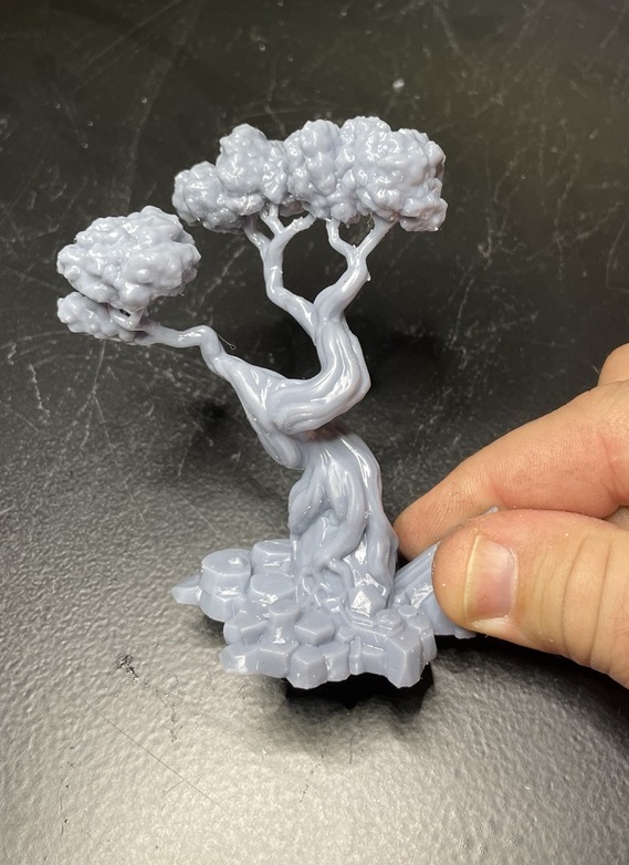 3D Printable Forest templates and tree toppers by Terrainiacs