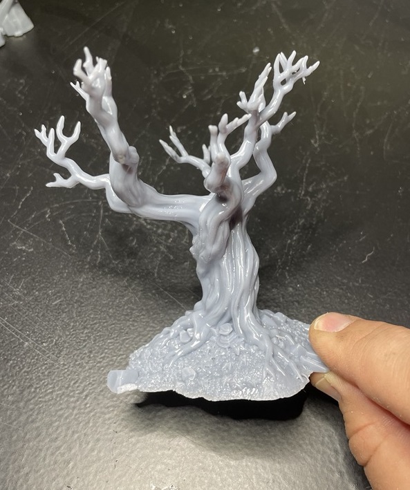3D Printable Forest templates and tree toppers by Terrainiacs