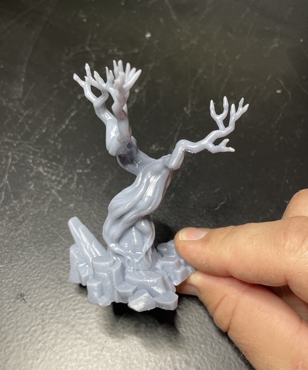 3D Printable Forest templates and tree toppers by Terrainiacs