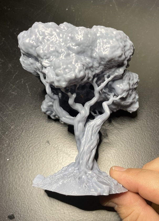 3D Printable Forest templates and tree toppers by Terrainiacs