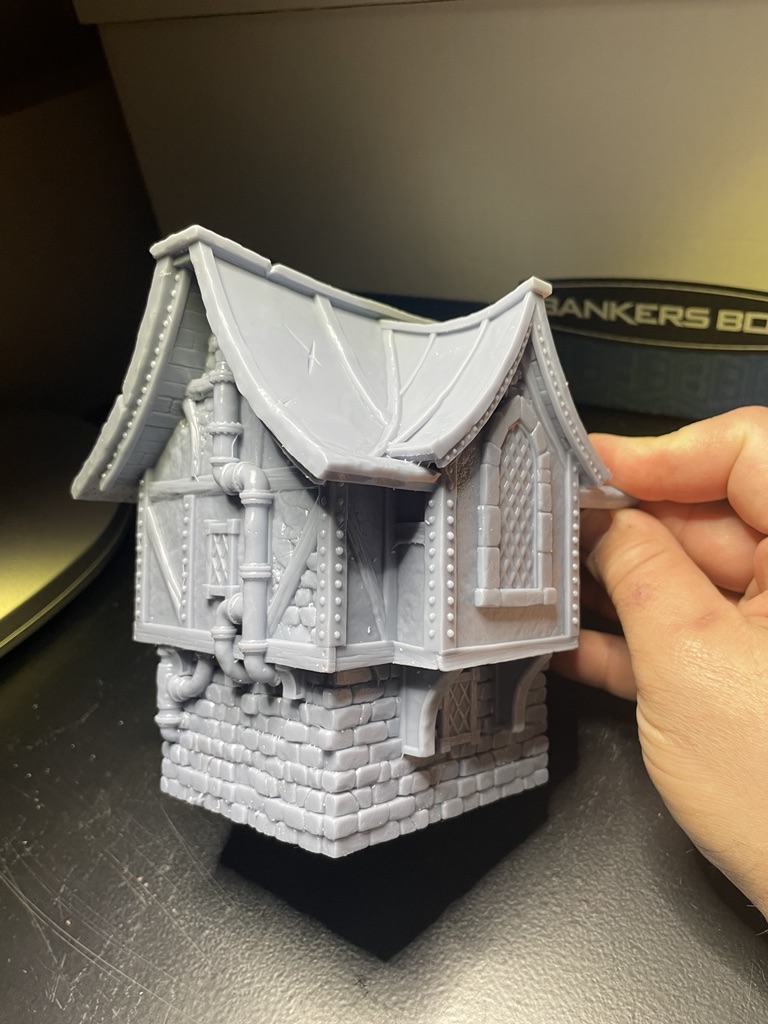 3D Printable Steampunk house 1 by Terrainiacs