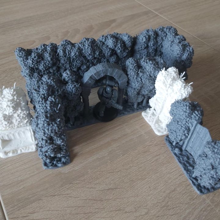 3D Printable Hedge by HexBrick