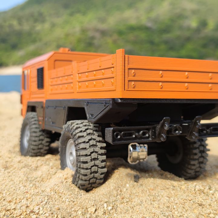 3D Printable Crawler Baby Cat 1 Flatbed - 1/18 TRX4M RC body attachment ...