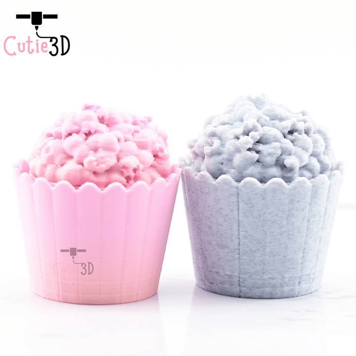 3D Printable Cutie3D Twisty Keycap Fidget Clicker Popcorn Bucket ...