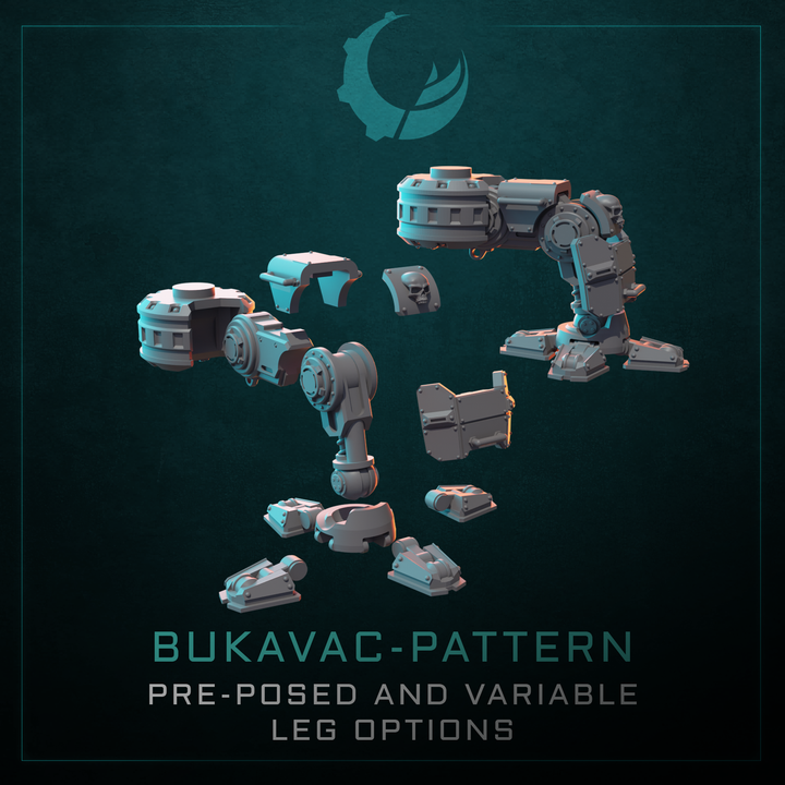 3D Printable Bukavac-Pattern Trench Crawler by Maelstrom Designworks