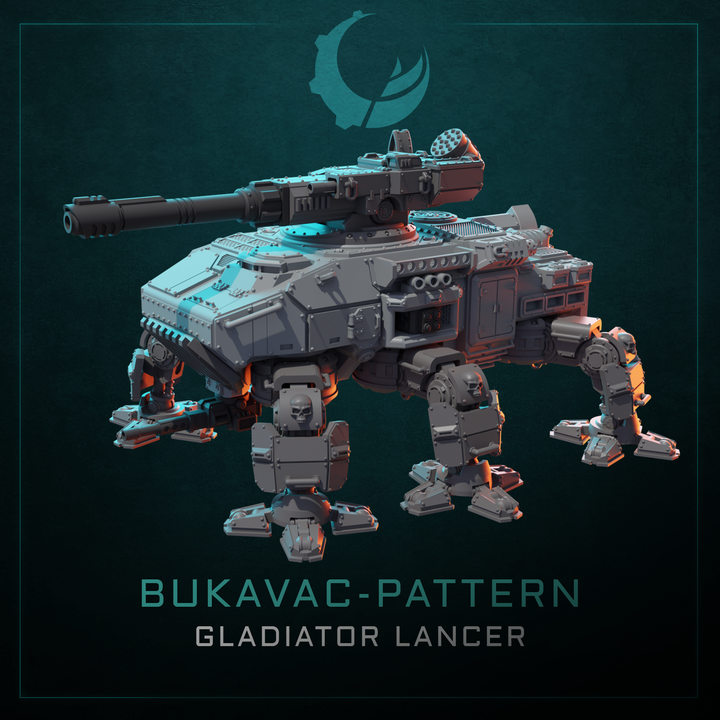 3D Printable Bukavac-Pattern Gladiator Upgrade Pack by Maelstrom ...