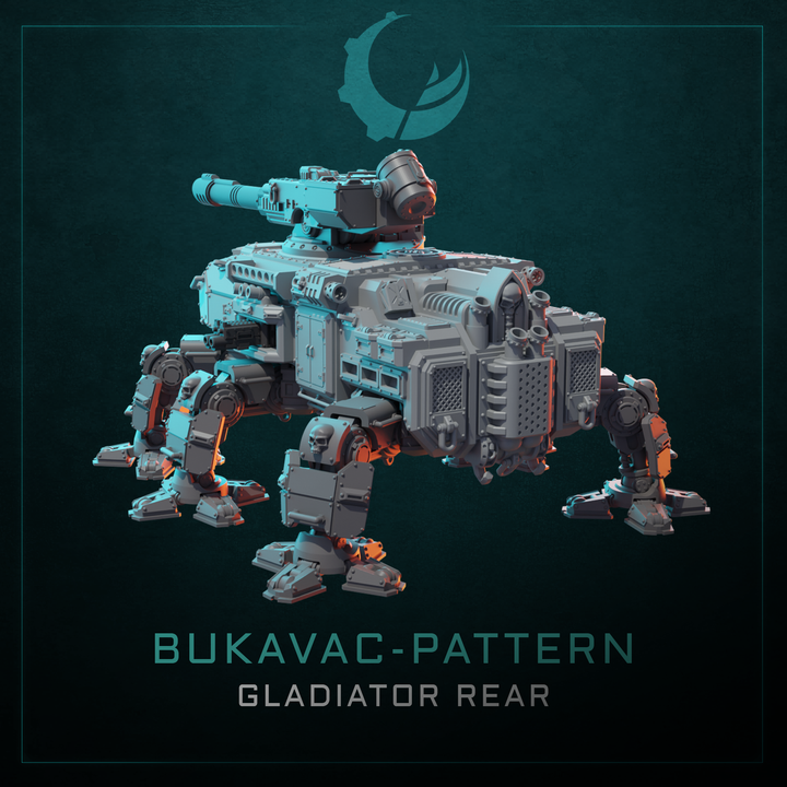 3D Printable Bukavac-Pattern Gladiator Upgrade Pack by Maelstrom ...