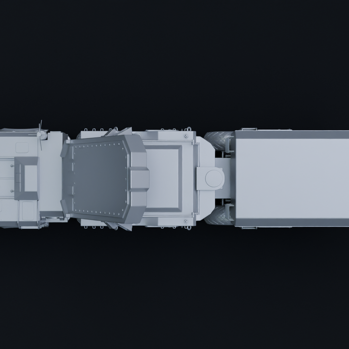 3D Printable Russian 92N6 S400 System Engagement Radar on MZKT 7930 by ...