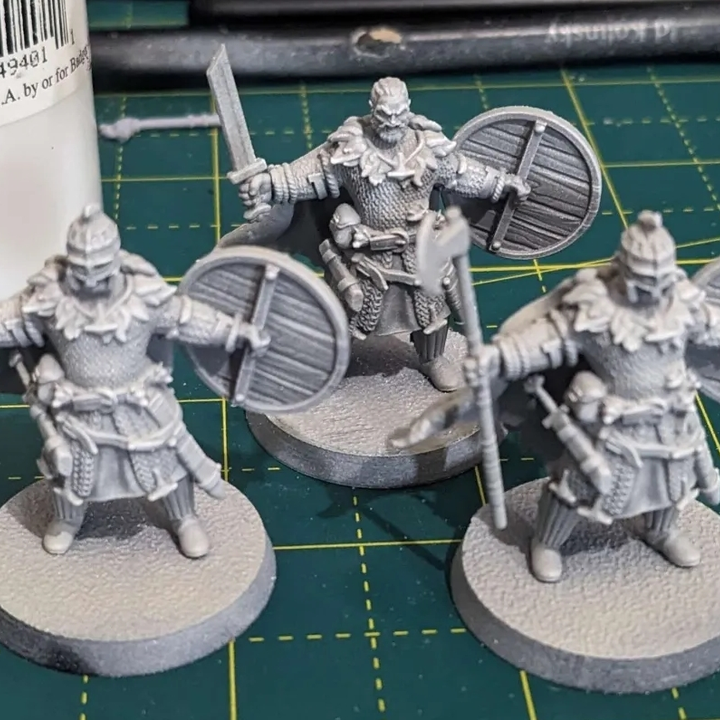 3D Printable Uhtred the Bold - Viking/Saxon Warlord PRESUPPORTED by ...