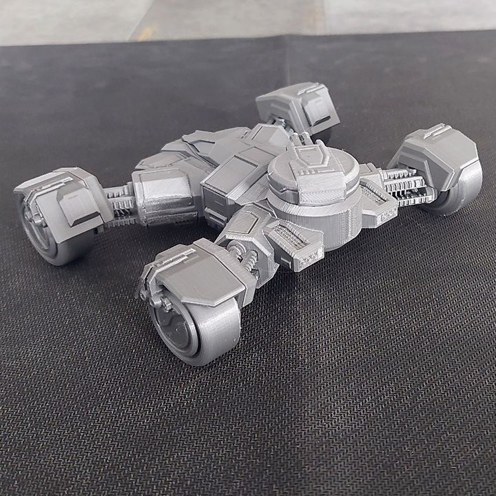 3D Printable X-Bug military version sci-fi car for 28mm wargaming by ...