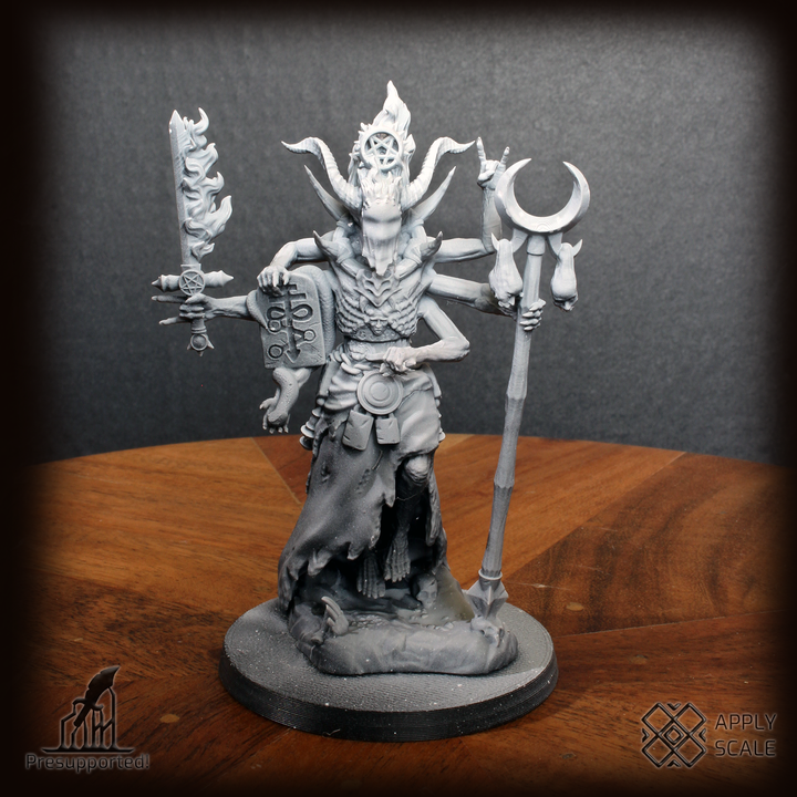 3D Printable The Court - Sorcerer, Demon Mage by Apply Scale