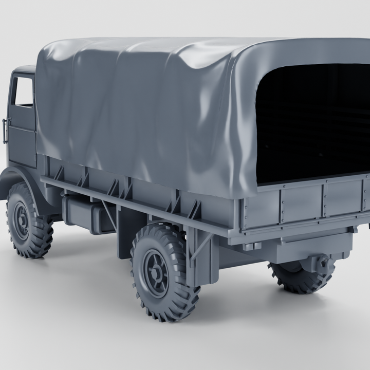 3D Printable FWD Model SU-COE (6x6) (US, WW2) by Wargame3d