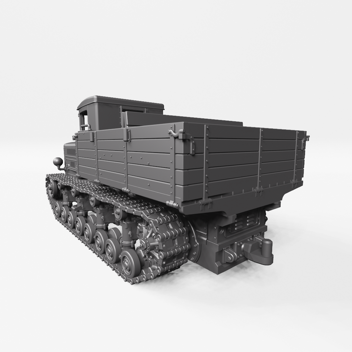 3D Printable Komintern Artillery Tractor (USSR, WW2) by Wargame3d