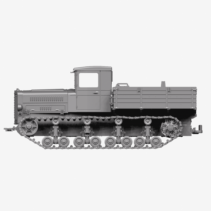 3D Printable Komintern Artillery Tractor (USSR, WW2) by Wargame3d