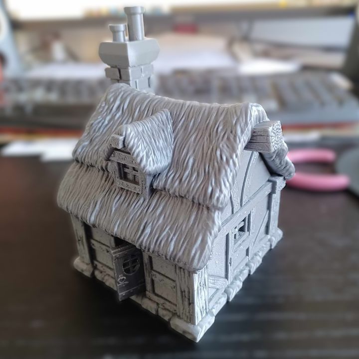 3D Printable Farm House FDM and Resin by My3DPrintForge