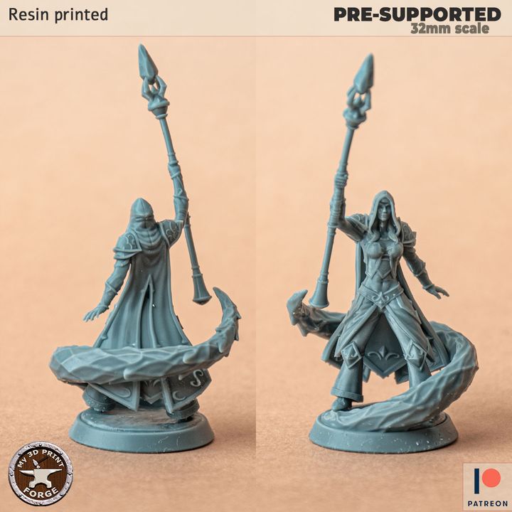 3D Printable Humans V3 BUNDLE (31 Unique Pre-supported STLs) by ...