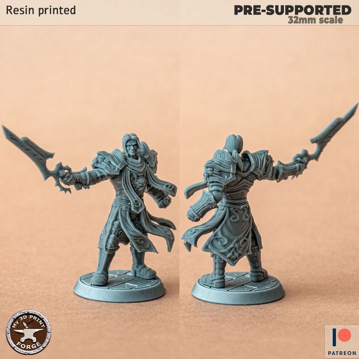 3D Printable Humans V3 BUNDLE (31 Unique Pre-supported STLs) by ...