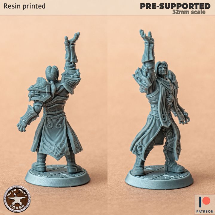 3D Printable Humans V3 BUNDLE (31 Unique Pre-supported STLs) by ...