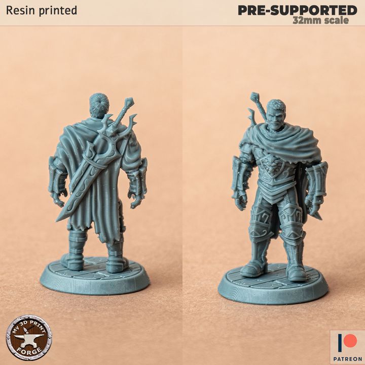 3D Printable Humans V3 BUNDLE (31 Unique Pre-supported STLs) by ...