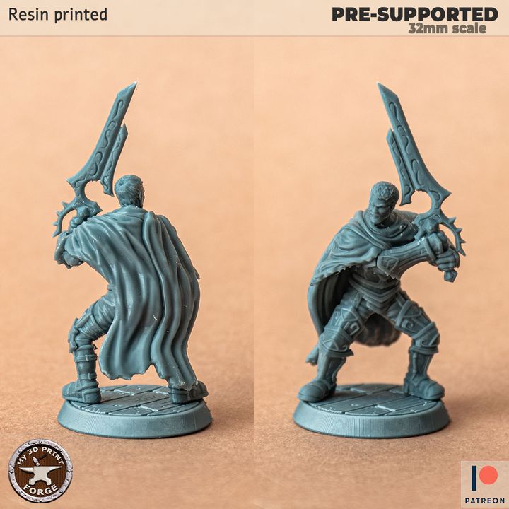 3D Printable Humans V3 BUNDLE (31 Unique Pre-supported STLs) by ...