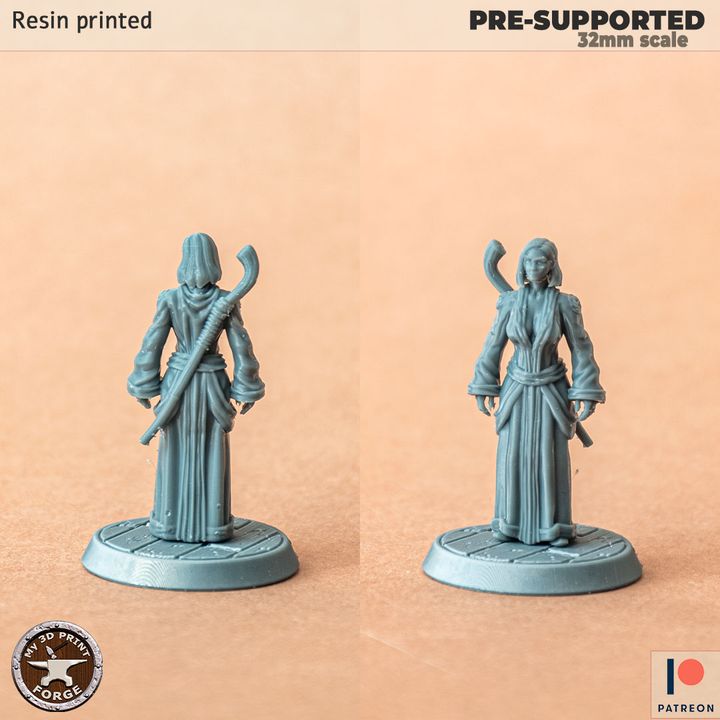 3D Printable Humans V3 BUNDLE (31 Unique Pre-supported STLs) by ...