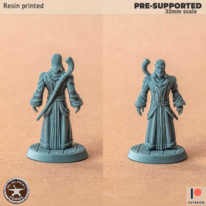 3D Printable Humans V3 BUNDLE (31 Unique Pre-supported STLs) by ...