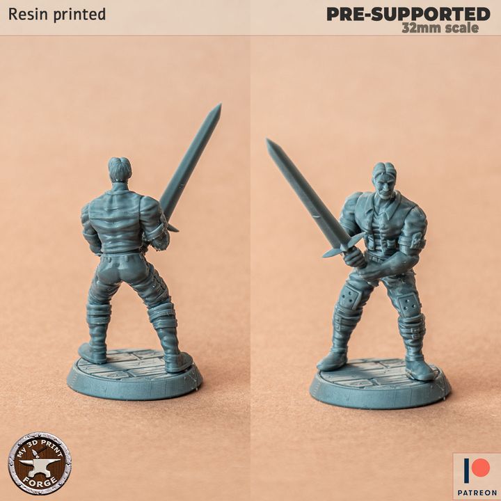 3D Printable Humans V3 BUNDLE (31 Unique Pre-supported STLs) by ...