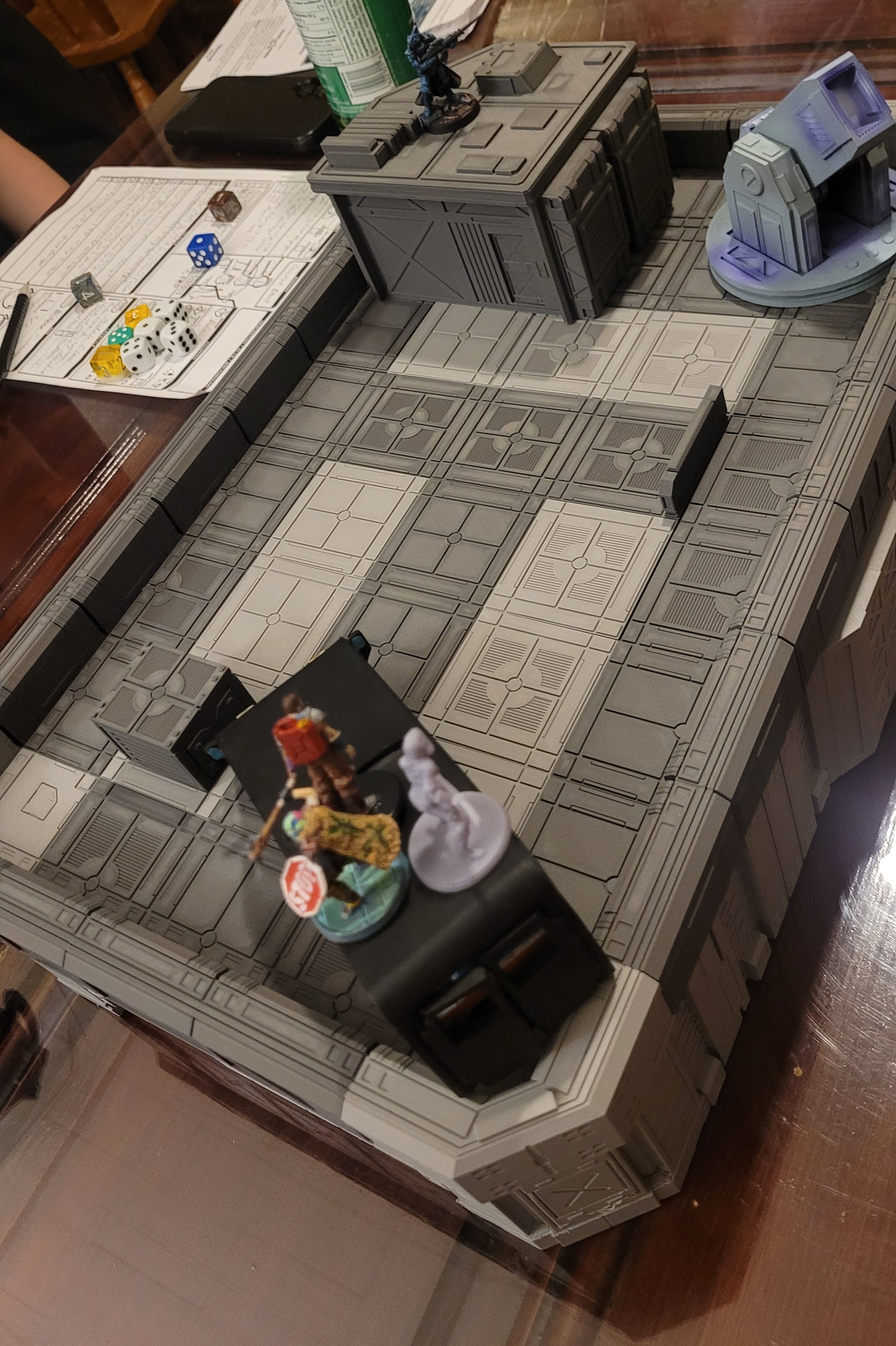 3D Printable Chiheisen - Scifi/Cyberpunk Modular Skyscraper by Project ...