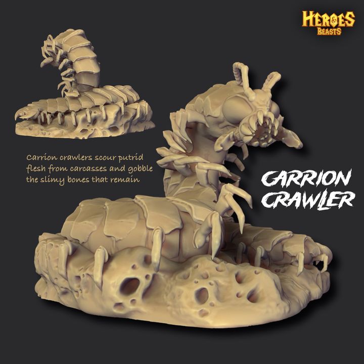 3D Printable Creepy crawlers by Heroes and Beasts