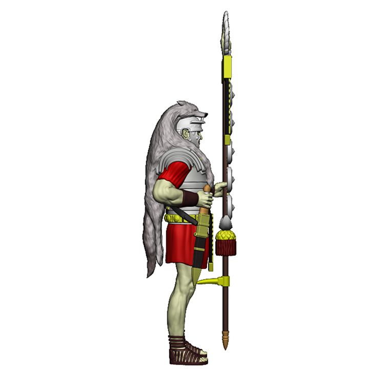 3D Printable S.P.Q.R. - EAGLE OF THE LEGION - SIGNIFER 1 by ARTMARKEVYCH