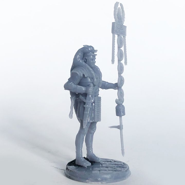 3D Printable S.P.Q.R. - EAGLE OF THE LEGION - SIGNIFER 1 by ARTMARKEVYCH