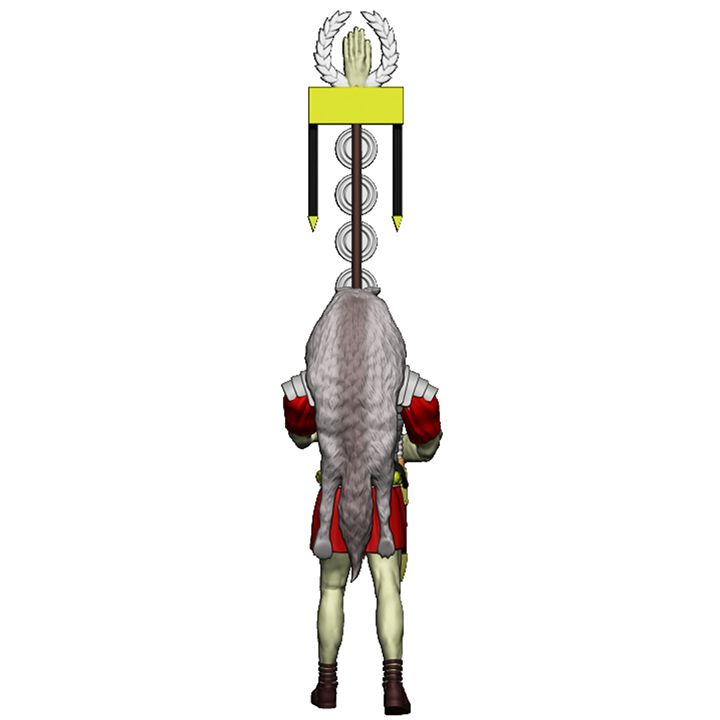 3D Printable S.P.Q.R. - EAGLE OF THE LEGION - SIGNIFER ON THE MARCH by ...