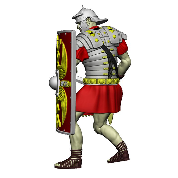 3D Printable S.P.Q.R. - EAGLE OF THE LEGION - LEGIONARY TESTUDO 1 SWORD ...