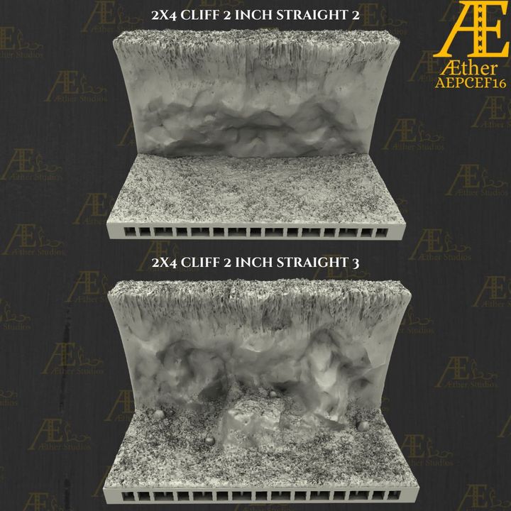 3D Printable AEPCEF16 - Peaceful Cliffs by Aether Studios