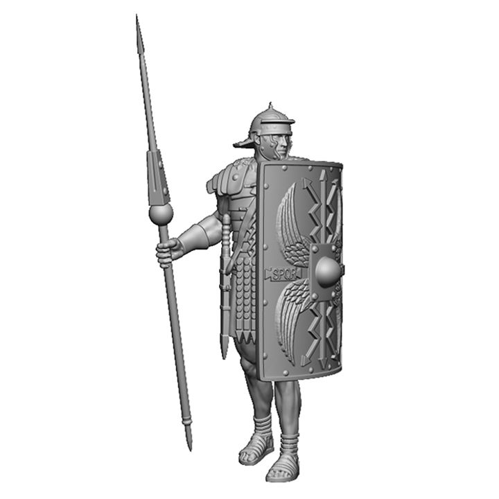 3D Printable S.P.Q.R. - EAGLE OF THE LEGION - LEGIONARY TESTUDO 4 LEFT ...