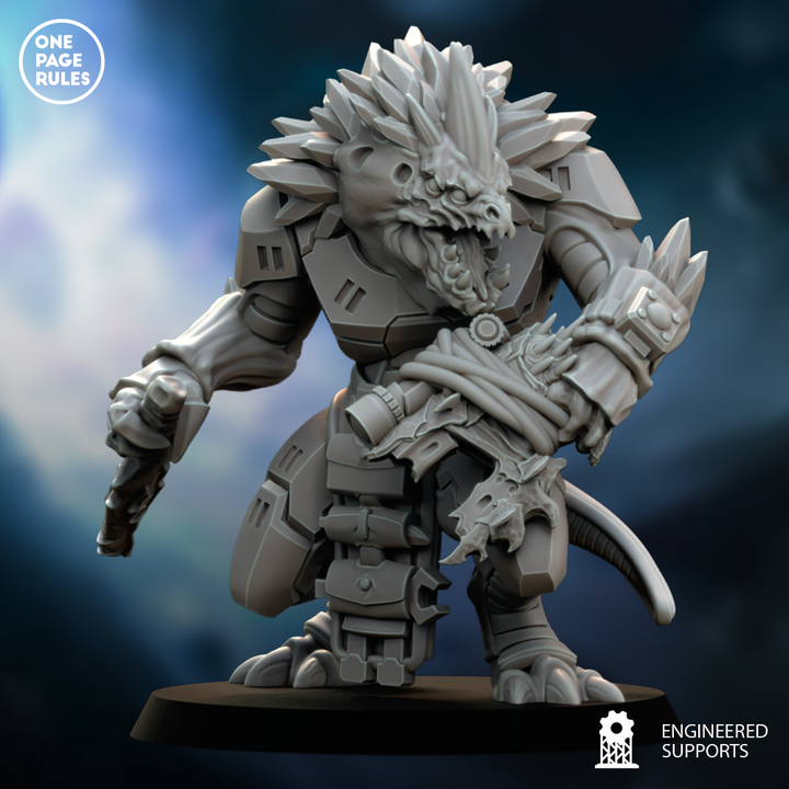 3D Printable Star Quest - Alien Hives Prime Infiltrator by One Page Rules