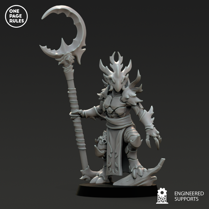 3D Printable Eternal Elder - Wood Elves by One Page Rules